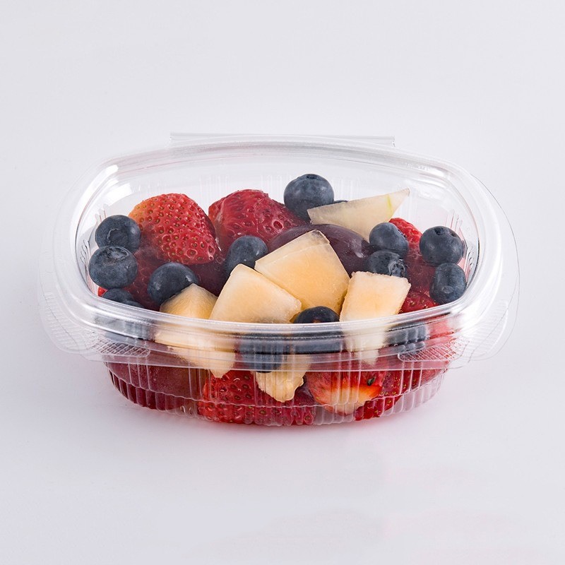 Envase Bisagra PET 250 ml con Tapa inlcuida